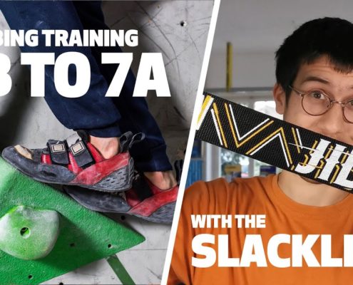 Improve your climbing skills by slacklining! – Gibbon Slacklines